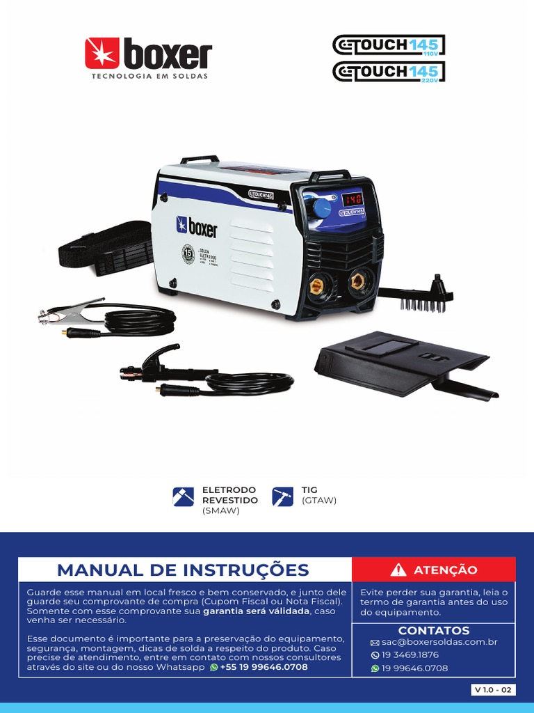 Manual Touch 145 | PDF