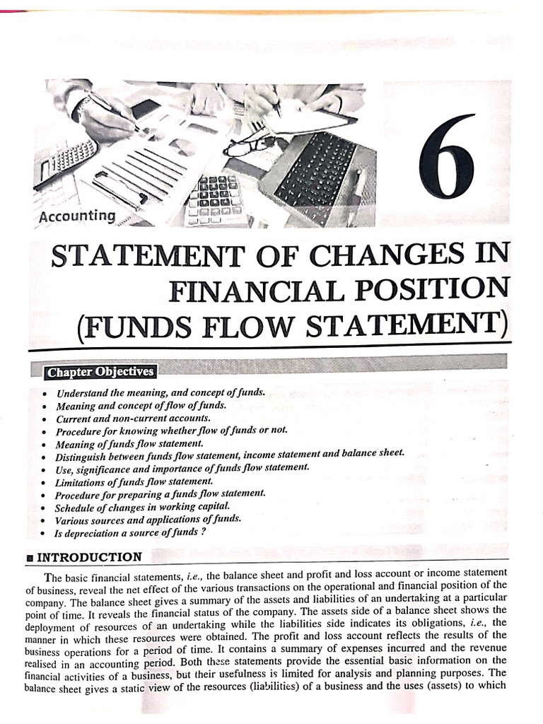 Fund Flow Statement - Theory | PDF
