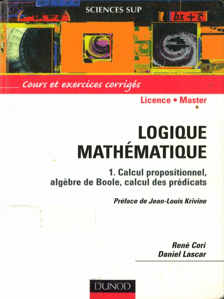 Logique mathématique Tome 1 | PDF