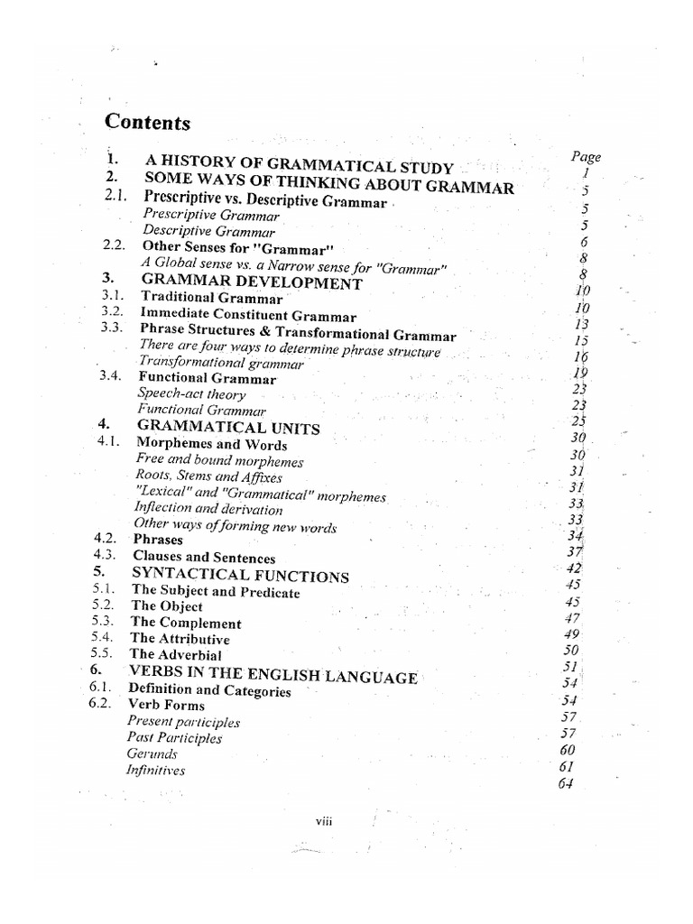 English Grammar-Reduced | PDF