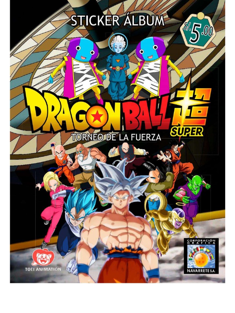 ALBUM Dragon Ball Z TORNEO DE LA FUERZA | PDF