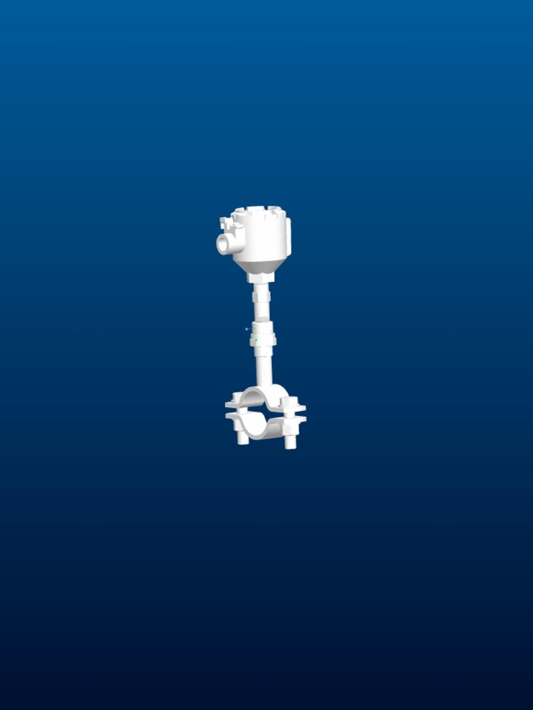 Type 1 Drawing Rosemount 0085 Pipe Clamp Sensor 3d PDF en 77158 | PDF