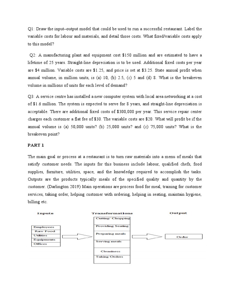 BEP | PDF | Labour Economics | Cost