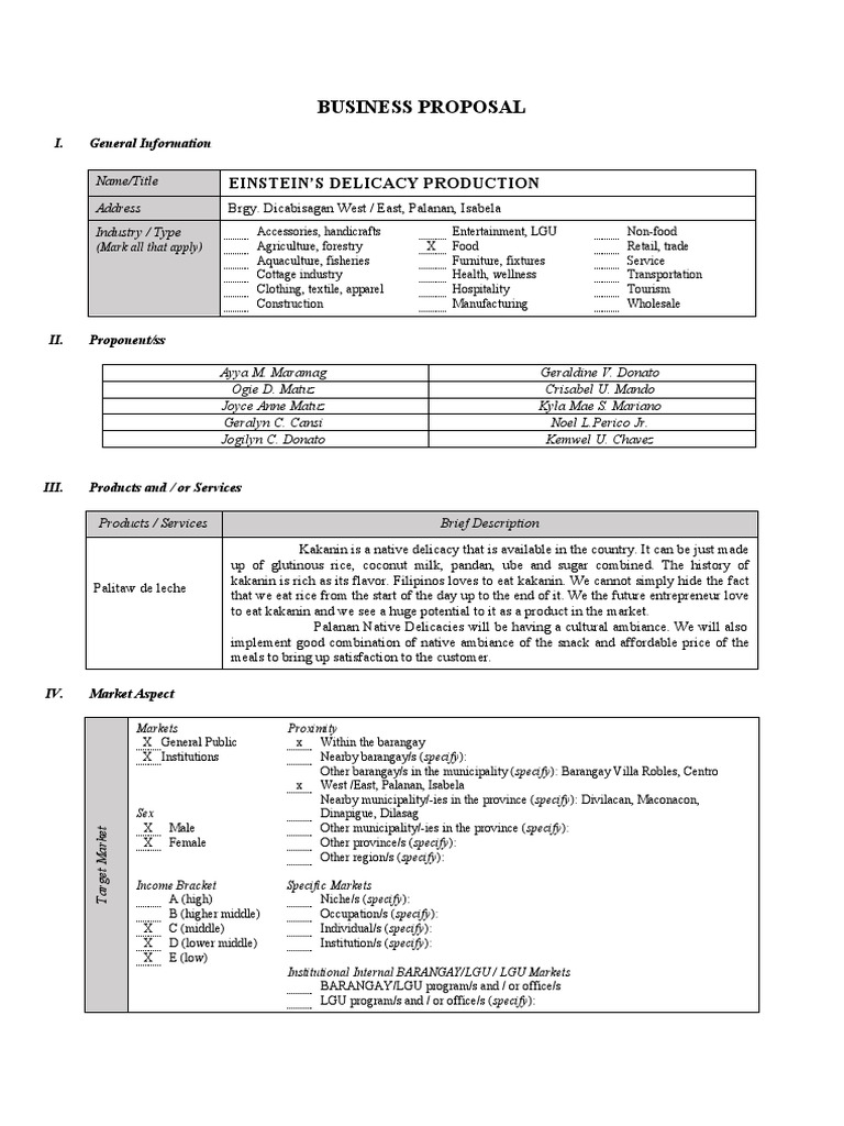 Business Proposal | PDF | Income | Economies