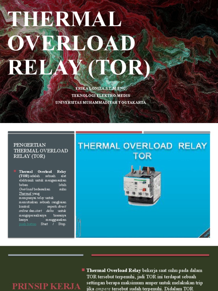Panduan Lengkap Thermal Overload Relay | PDF