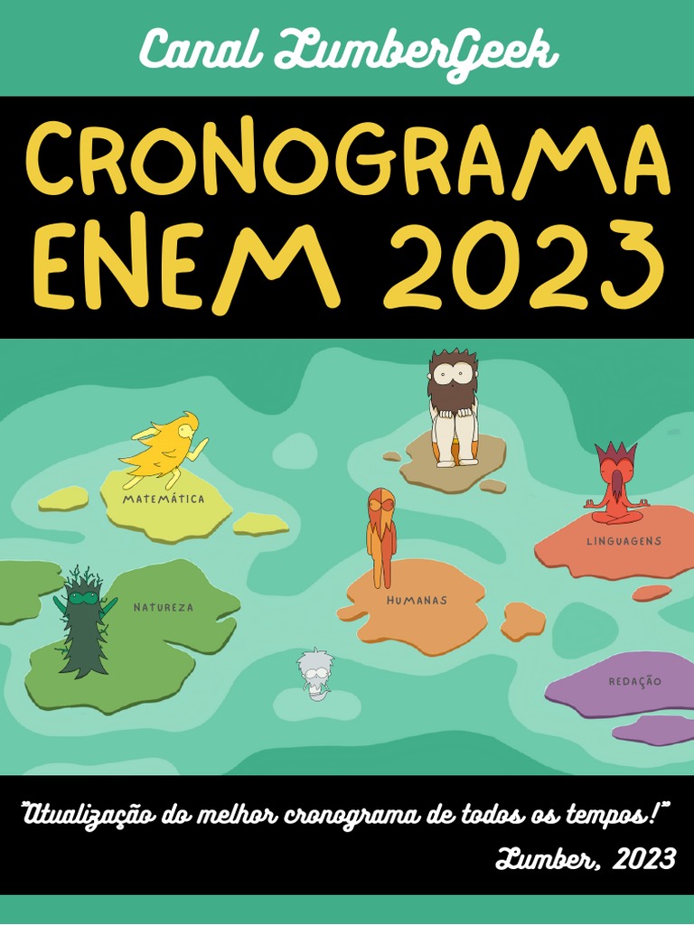 Cronograma ENEM 2023 LumberGeek | PDF