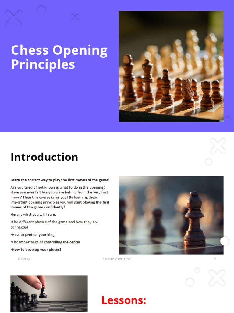 Chess Opening Principles | PDF | Chess Openings | Board Games