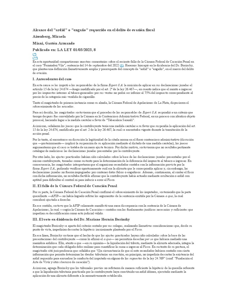 Alcance Del Ardid | PDF