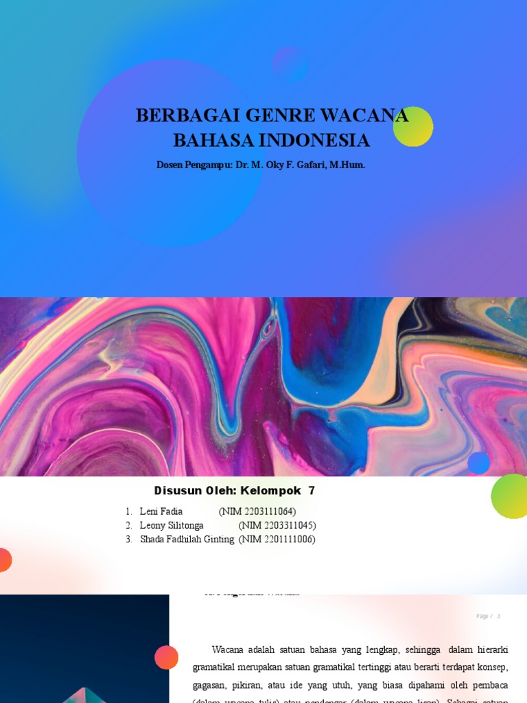 Ppt Kel 7_analisis Wacana | PDF