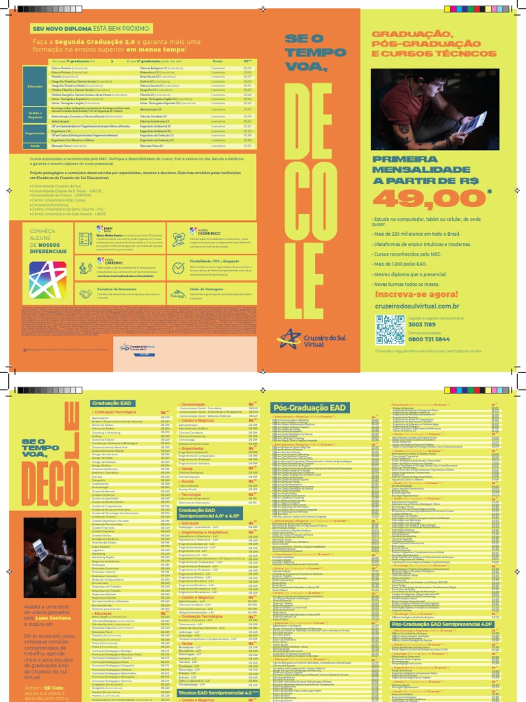 Folder - Todos Os Cursos | PDF