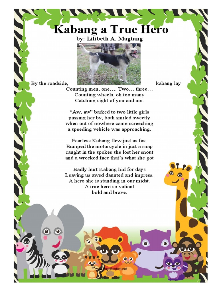 Kabang A True Hero | PDF