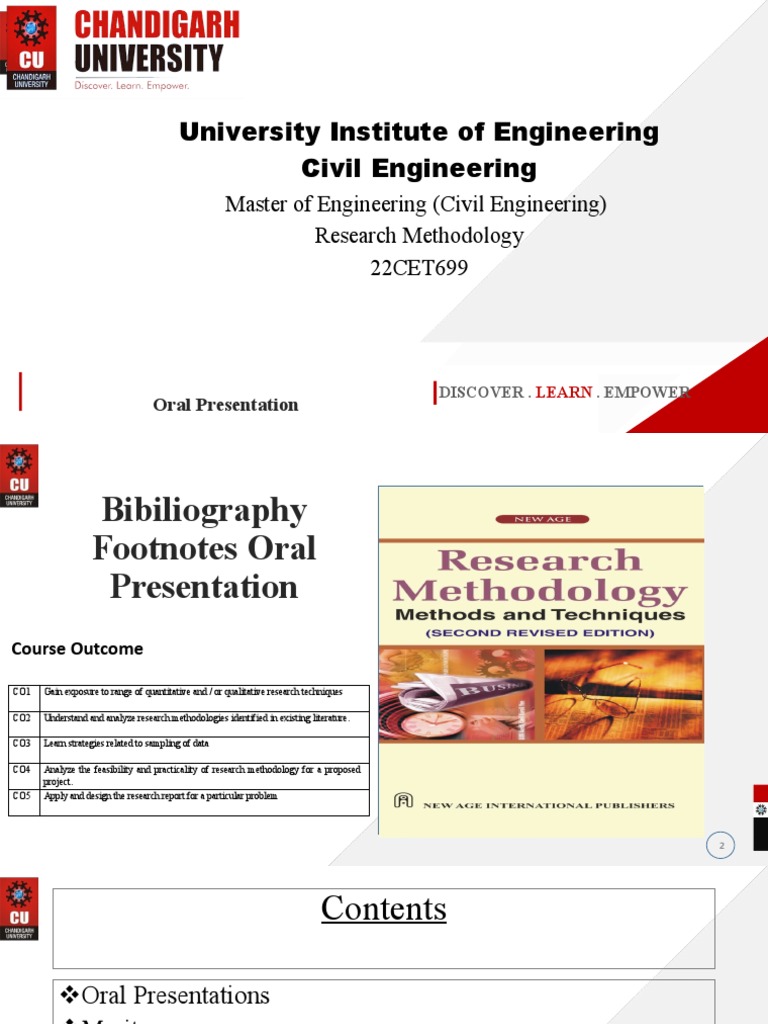 Oral Presentation PPT 35 | PDF | Methodology | Statistics