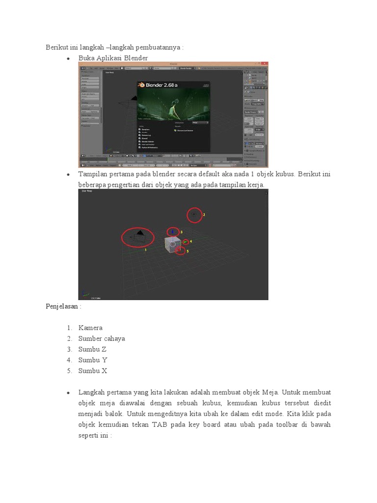 Tutorial Blender | PDF