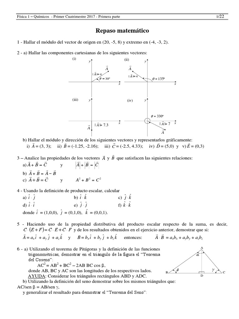F1Q Parte1 2017 | PDF | Fricción | Velocidad