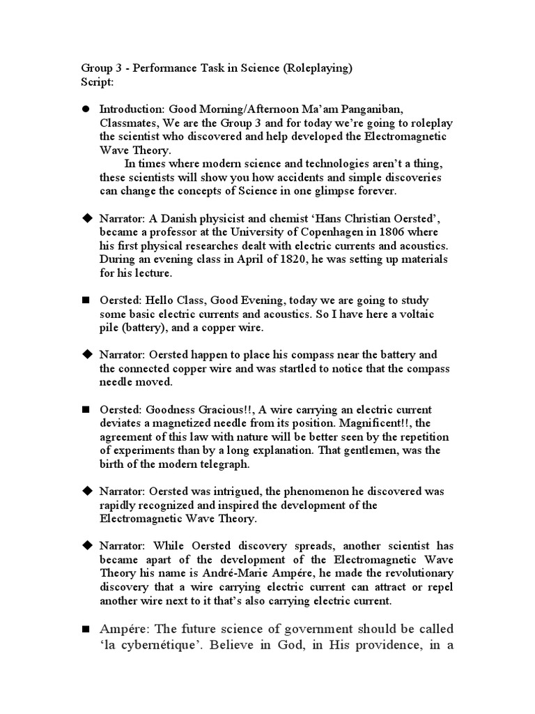 Group 3 - Performance Task in Science | PDF