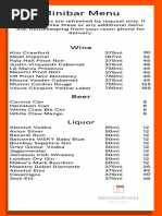 Torq03 - Corporate Rate Card | PDF | Cocktails | Drink