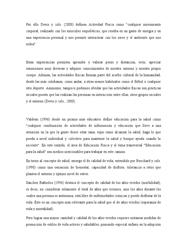 Trabajo nn1 | PDF | Educación Física | Educación primaria