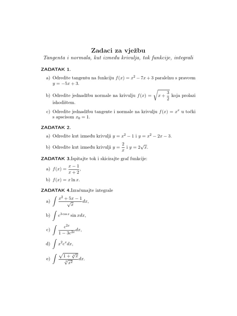 Dodatni Zadaci 2 | PDF