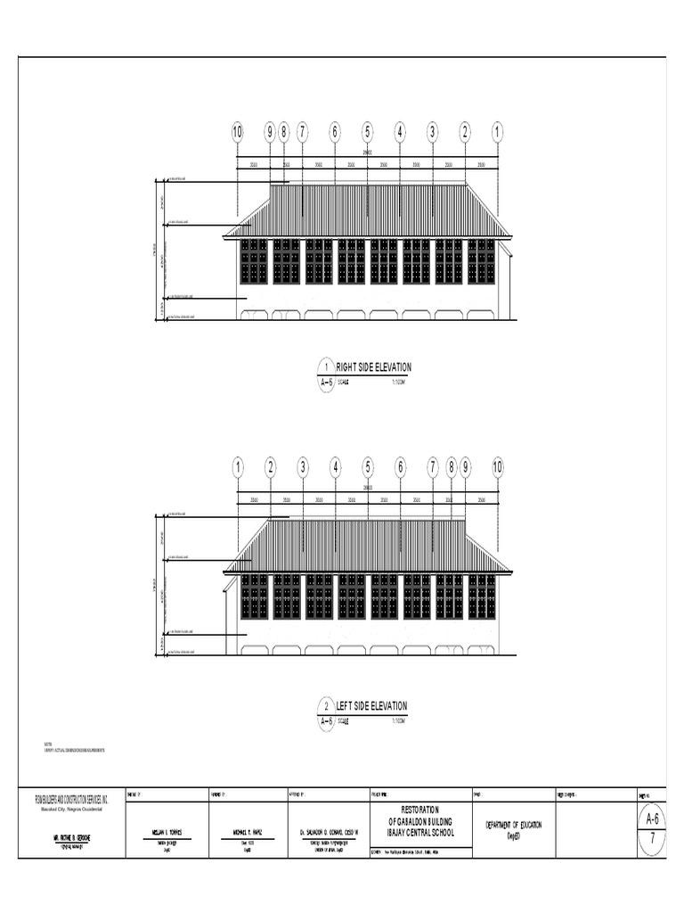 Sample Building Plan 6 | PDF