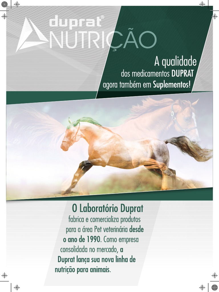 Livreto Nutricional Duprat Equinos - V3 | PDF