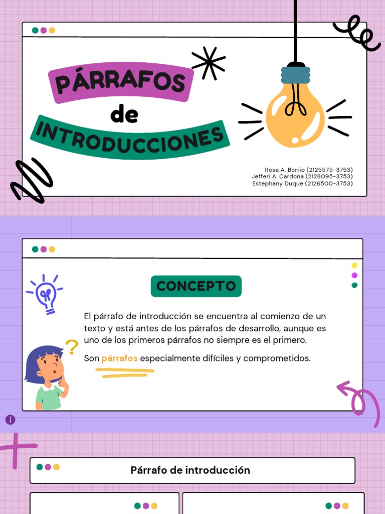 1 - Párrafos de Introducciones | Descargar gratis PDF | Alimentos ...