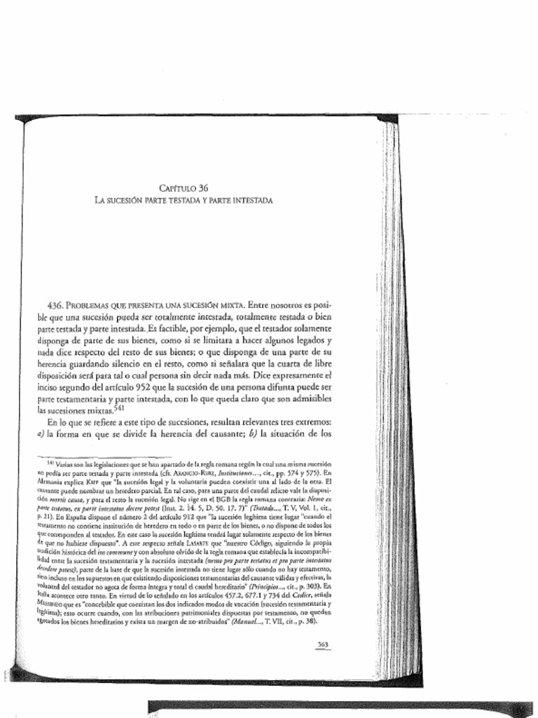 Sucesión Mixta: Testada e Intestada | PDF | Intestacy | Herencia