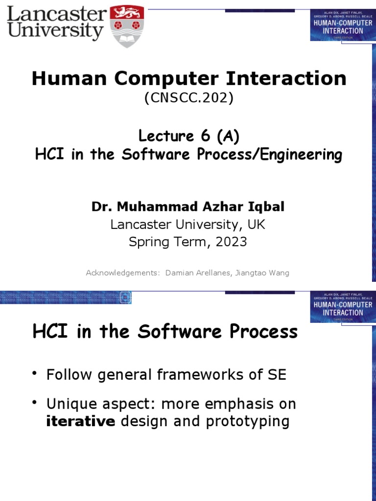 Lecture 6 - HCI in SE and Design Rules | PDF | Usability | Software ... Lecture 6 - HCI in SE and Design Rules | PDF | Usability | Software ...