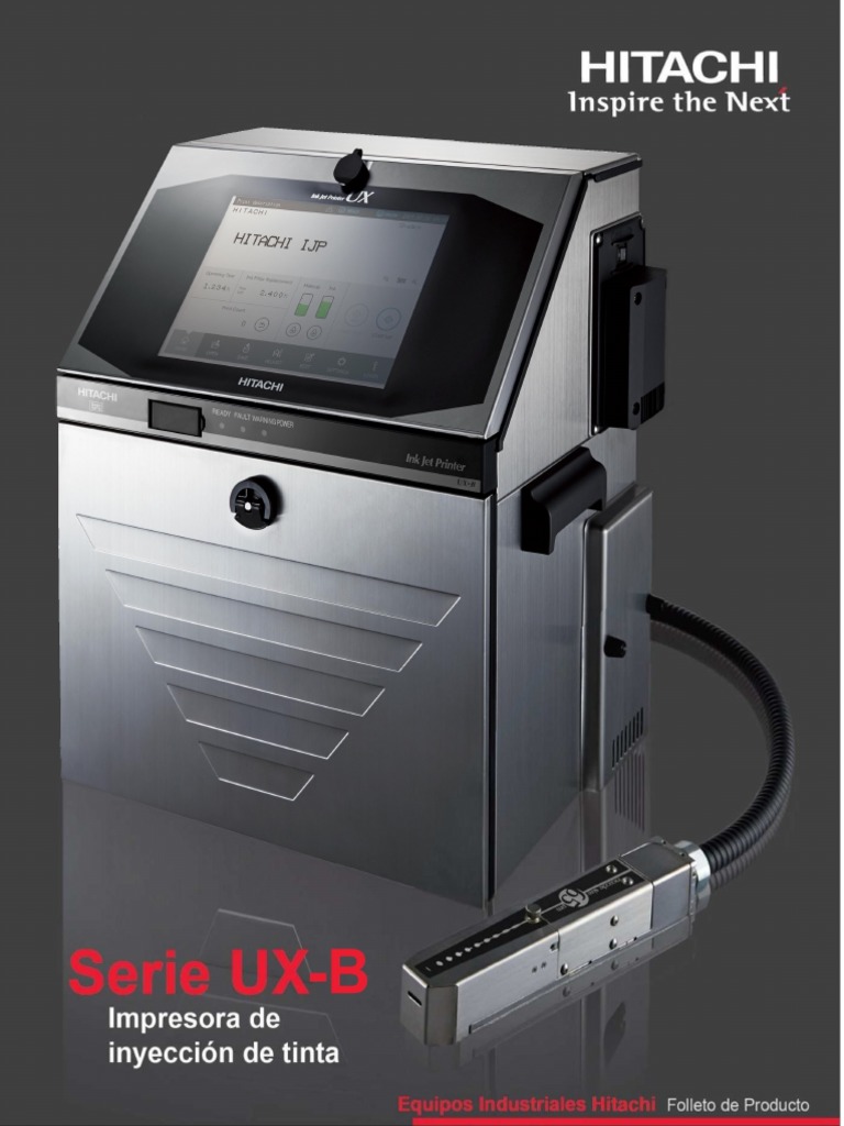 Hitachi Inkjet UX Basica | PDF