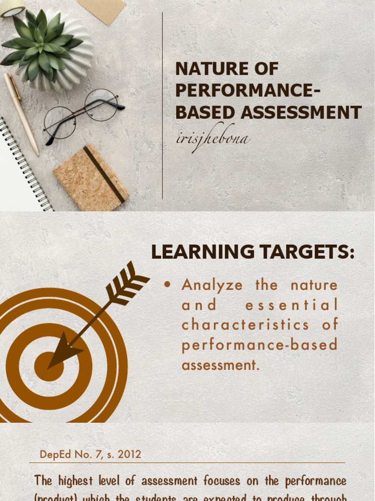 Performance Assessment | PDF | Educational Assessment | Teachers