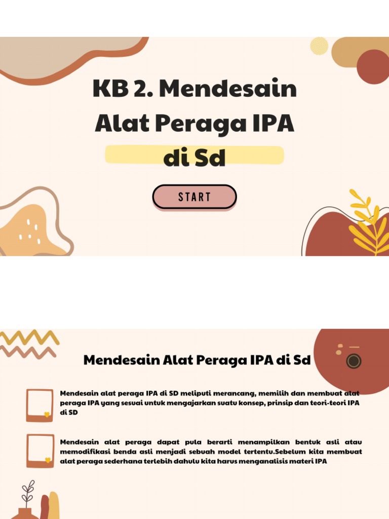 ppt kelompok 5 kb 2 pembelajaran IPA di SD | PDF