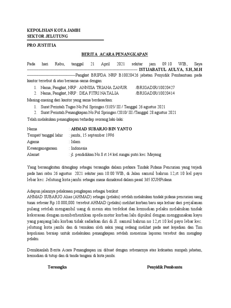 SURAT TUNTUTAN | PDF