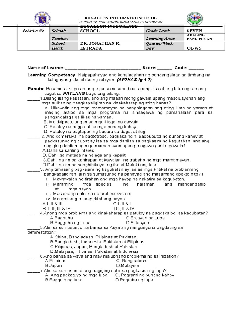 AP7-Q1-M5-6-W5-6-ACTIVITY-SHEETS-1 | PDF