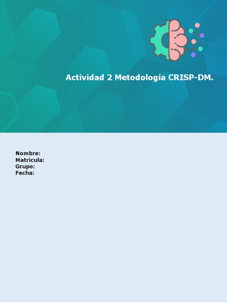 Actividad 2 Metodología CRISP-DM | PDF