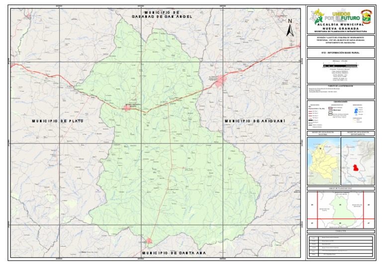 01D - Mapa Base Rural | PDF | Cartografía | Tecnología geográfica
