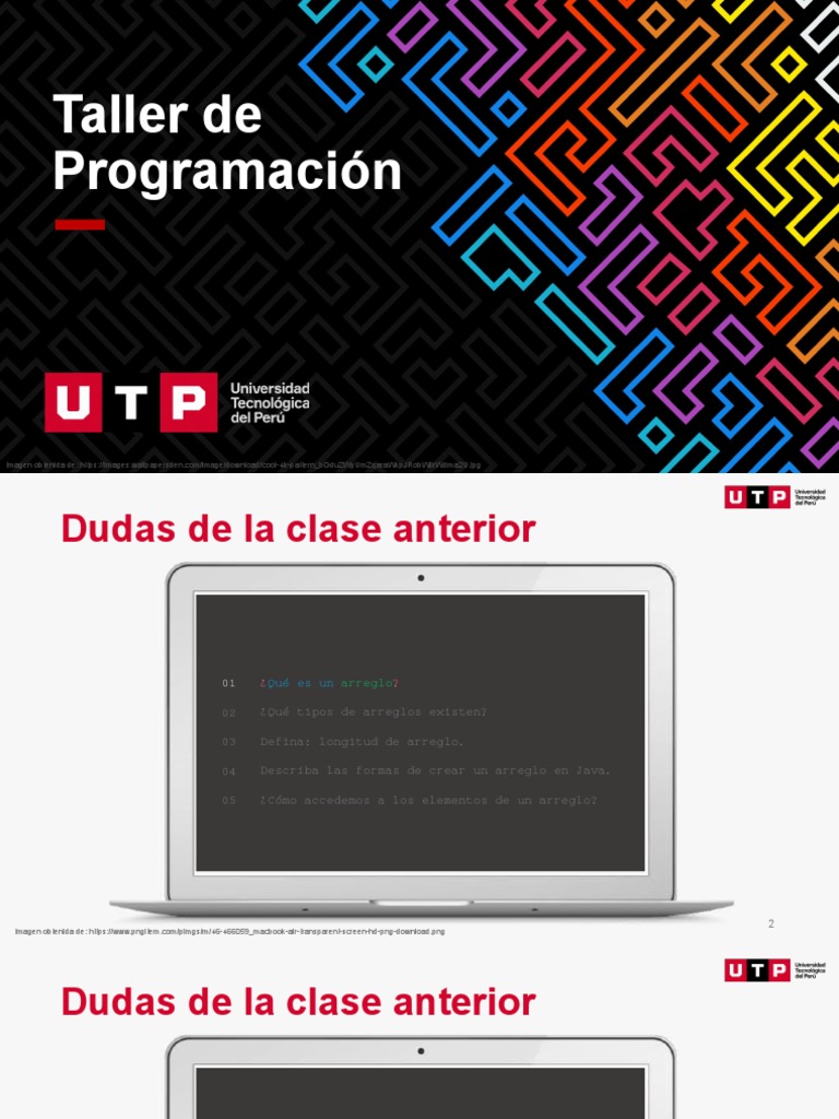 Taller Programacion Sesion 18 | PDF | Tableta | Java (lenguaje de programación)