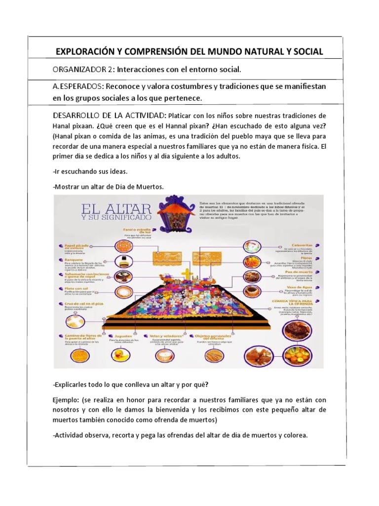 Exploración y Comprensión Del Mundo Natural y Social | PDF