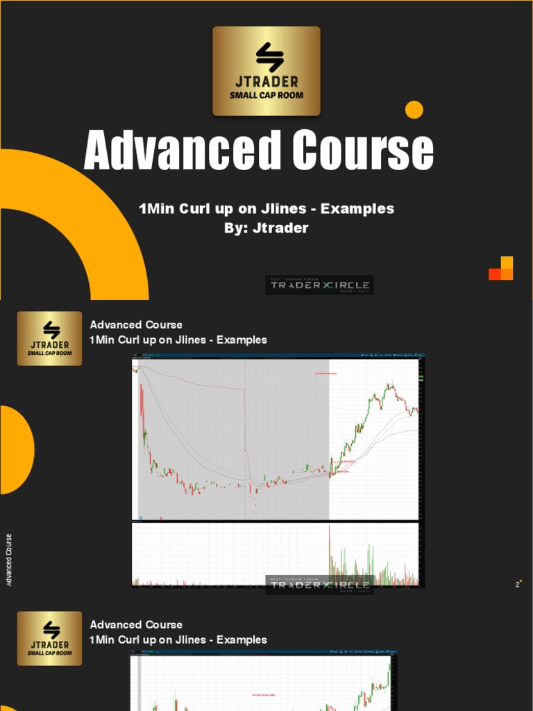 Jtrader Advanced Course 1min Curl Up On Jlines Examples | PDF