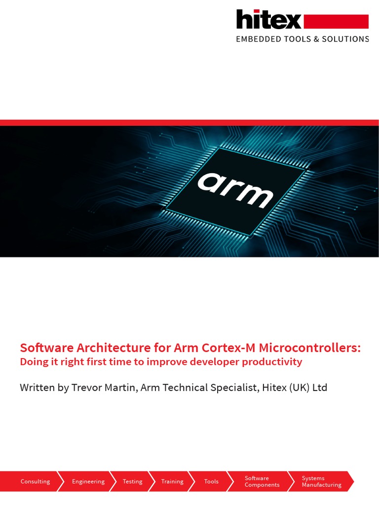 Software Architecture For Arm Cortex-M Microcontrollers | PDF | Microcontroller | Component ...