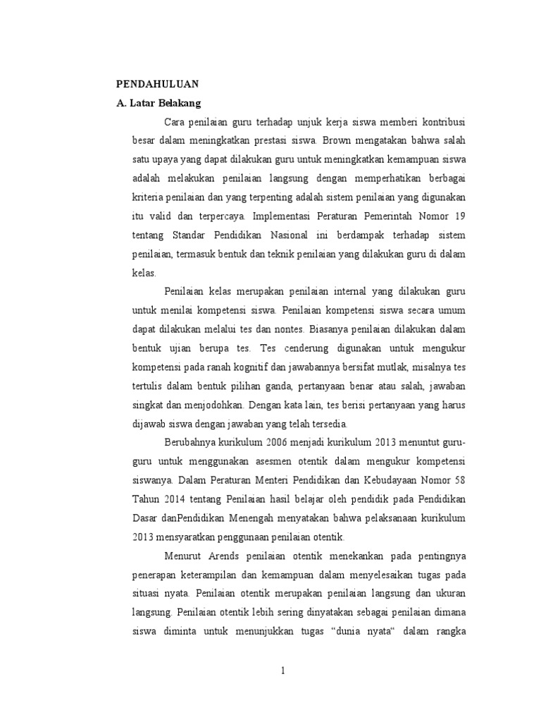 Penilaian Otentik Himya Sipitri | PDF | Bisnis | Komputer