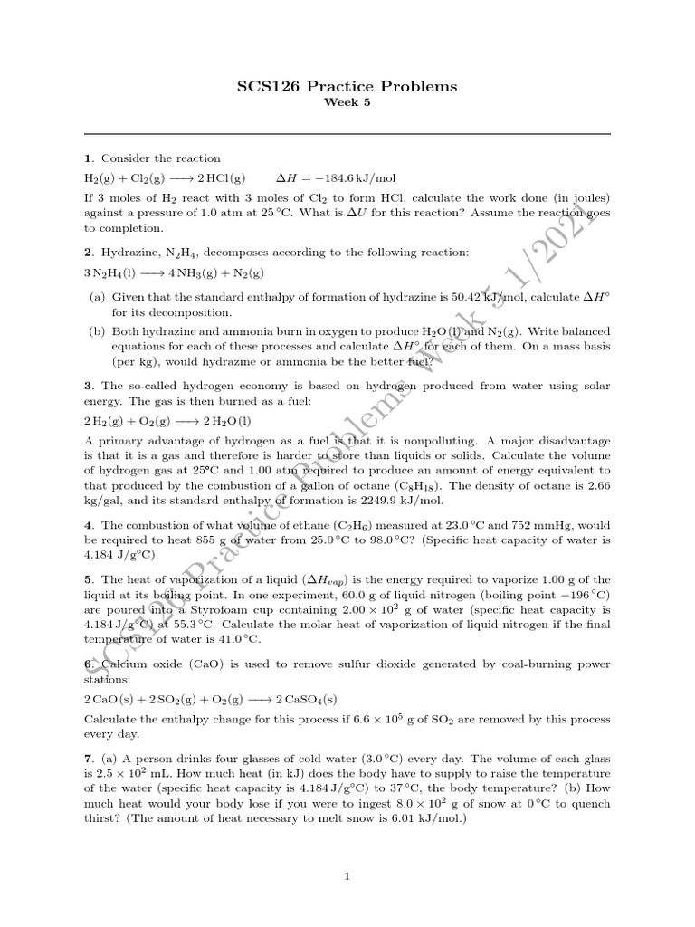 Practice Problems 3 | PDF