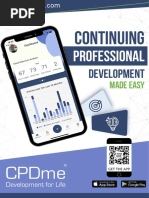 PDP Blank Template FINAL | PDF | Professional Development | Dentistry