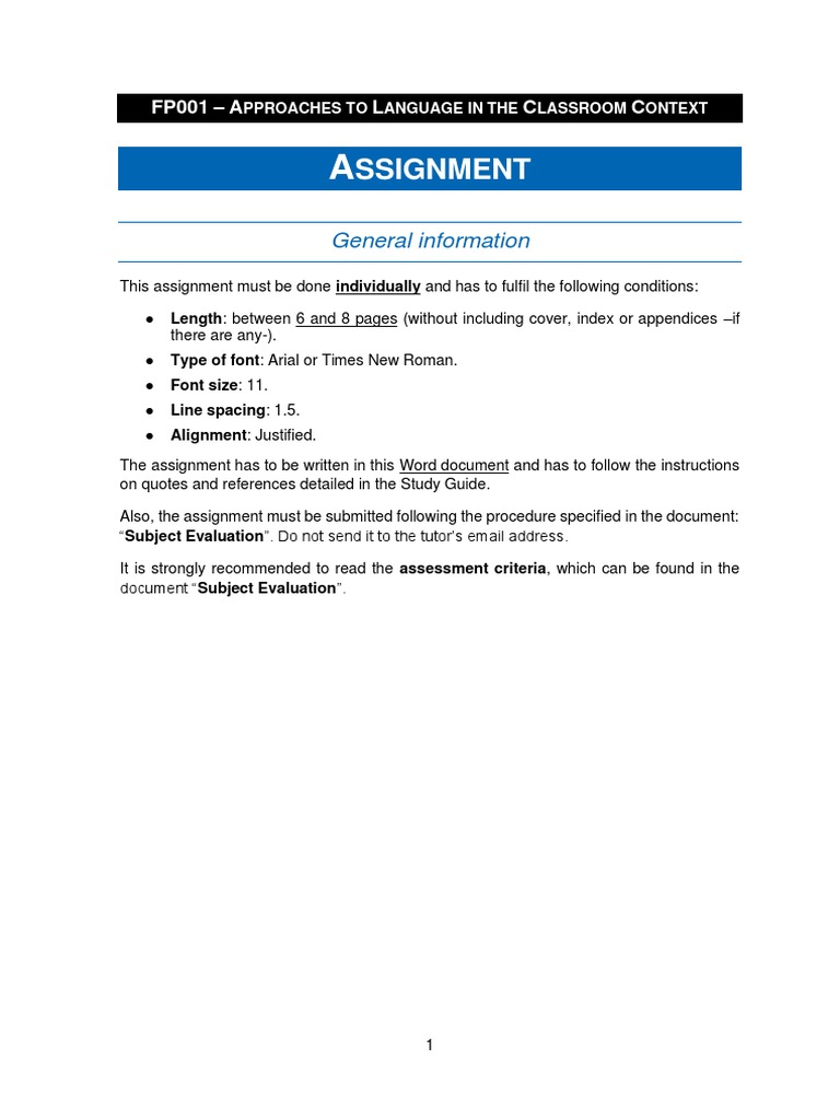 FP001-Assignment - Ada Socolich-2023 | PDF | Second Language | Second Language Acquisition