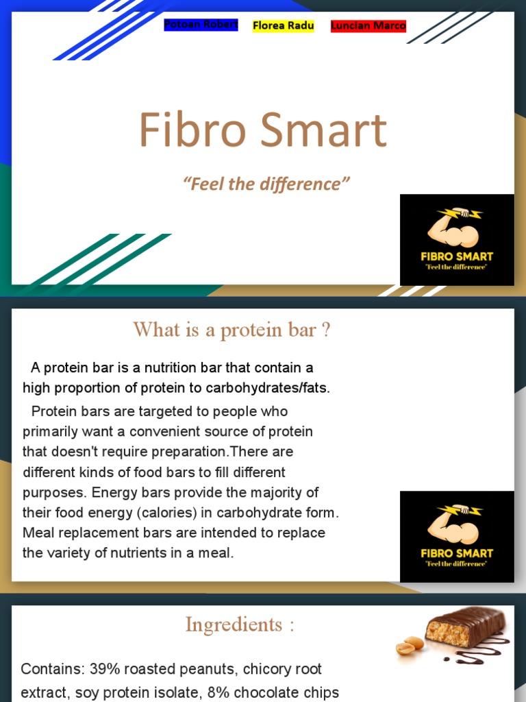 Fibro Smart, Protein Bar | PDF