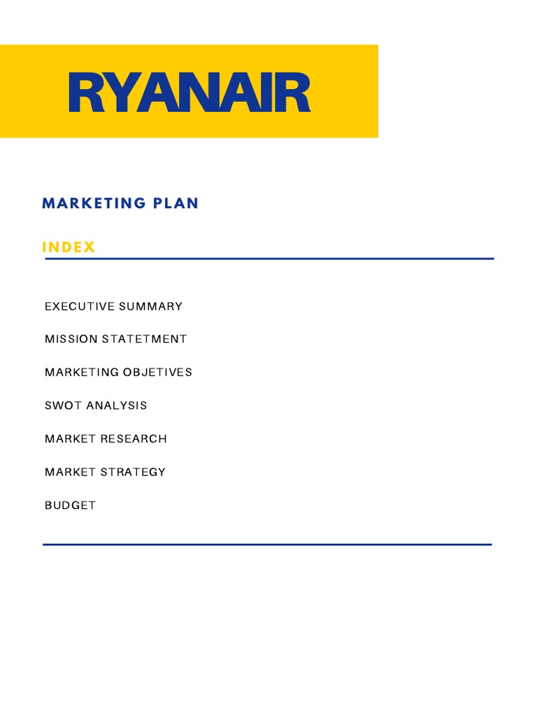 RYANAIR | PDF | Low Cost Carrier | Airlines