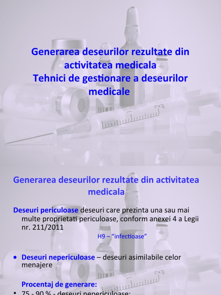 3 Generare - Deseuri | PDF
