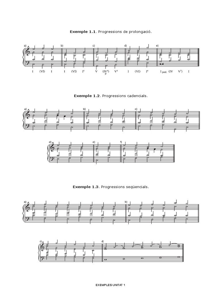 Prolongational progressions sustain paradigms in harmony | PDF ...