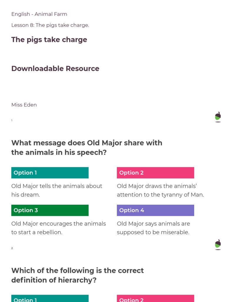 English Key Stage 3 Lesson ENGy9u12L8 | PDF