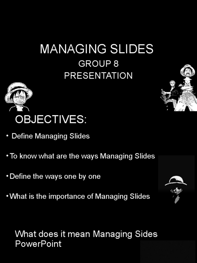 Managing Slides | PDF