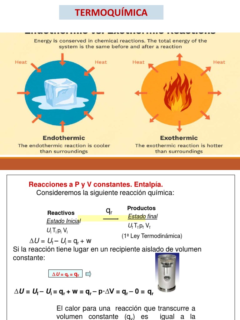 Termoquímica y Combustión: Conceptos Clave | PDF | Combustión ...