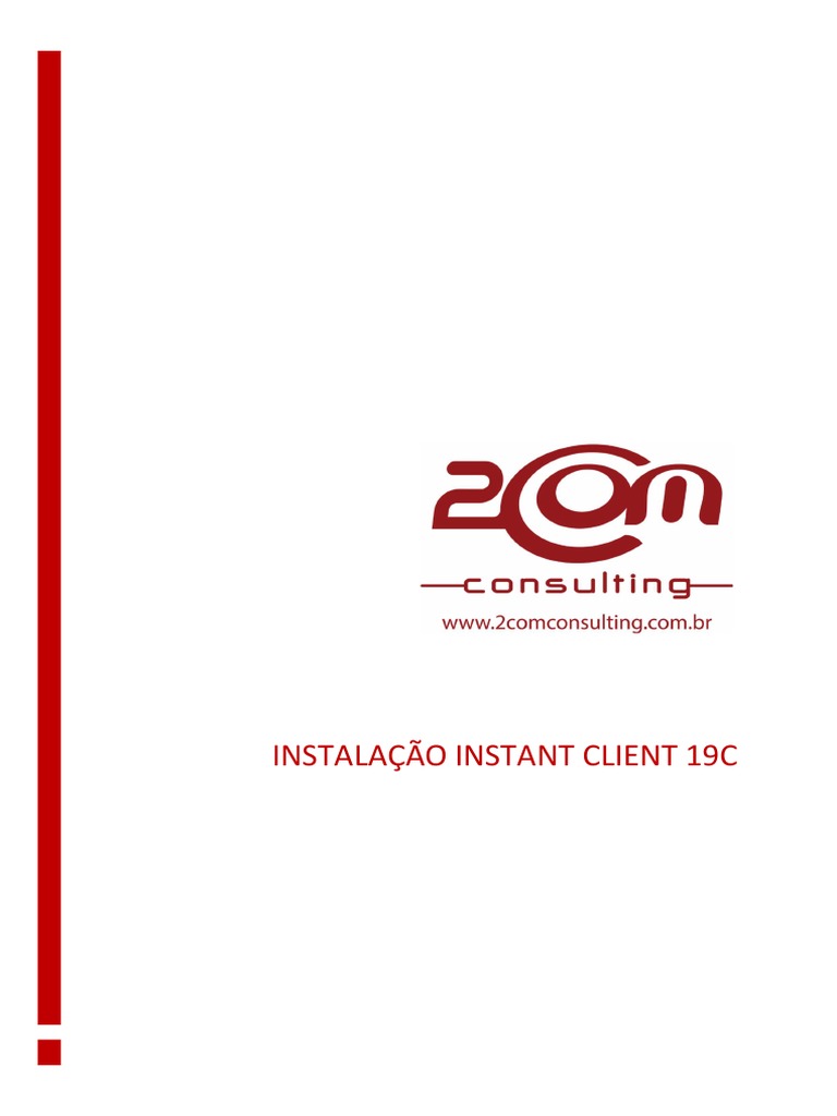 Instalacao Oracle Client 19C | PDF